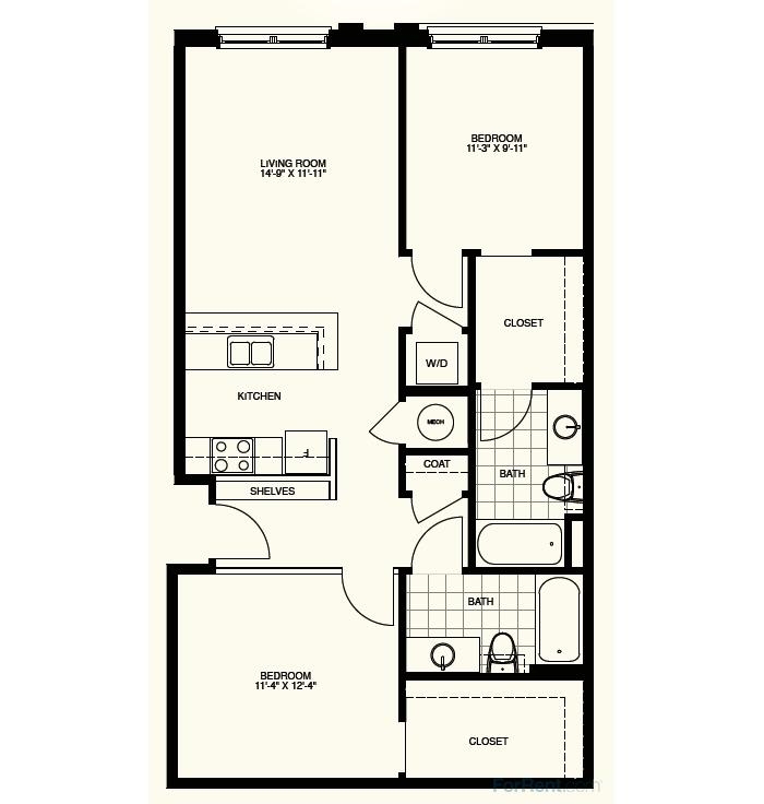 1 - 3 Bed Apartments - Check Availability | Colony Village