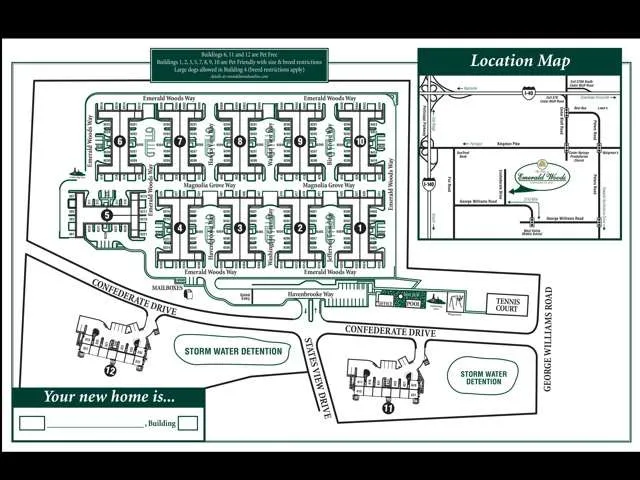 See What's Nearby | The Villas of Emerald Woods