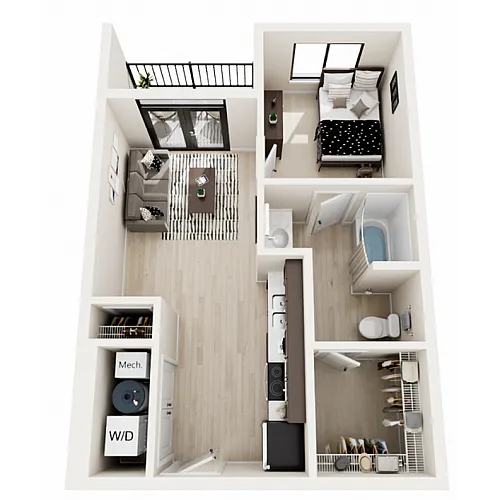 Apartments on Campus | 4UP Luxury Apartments