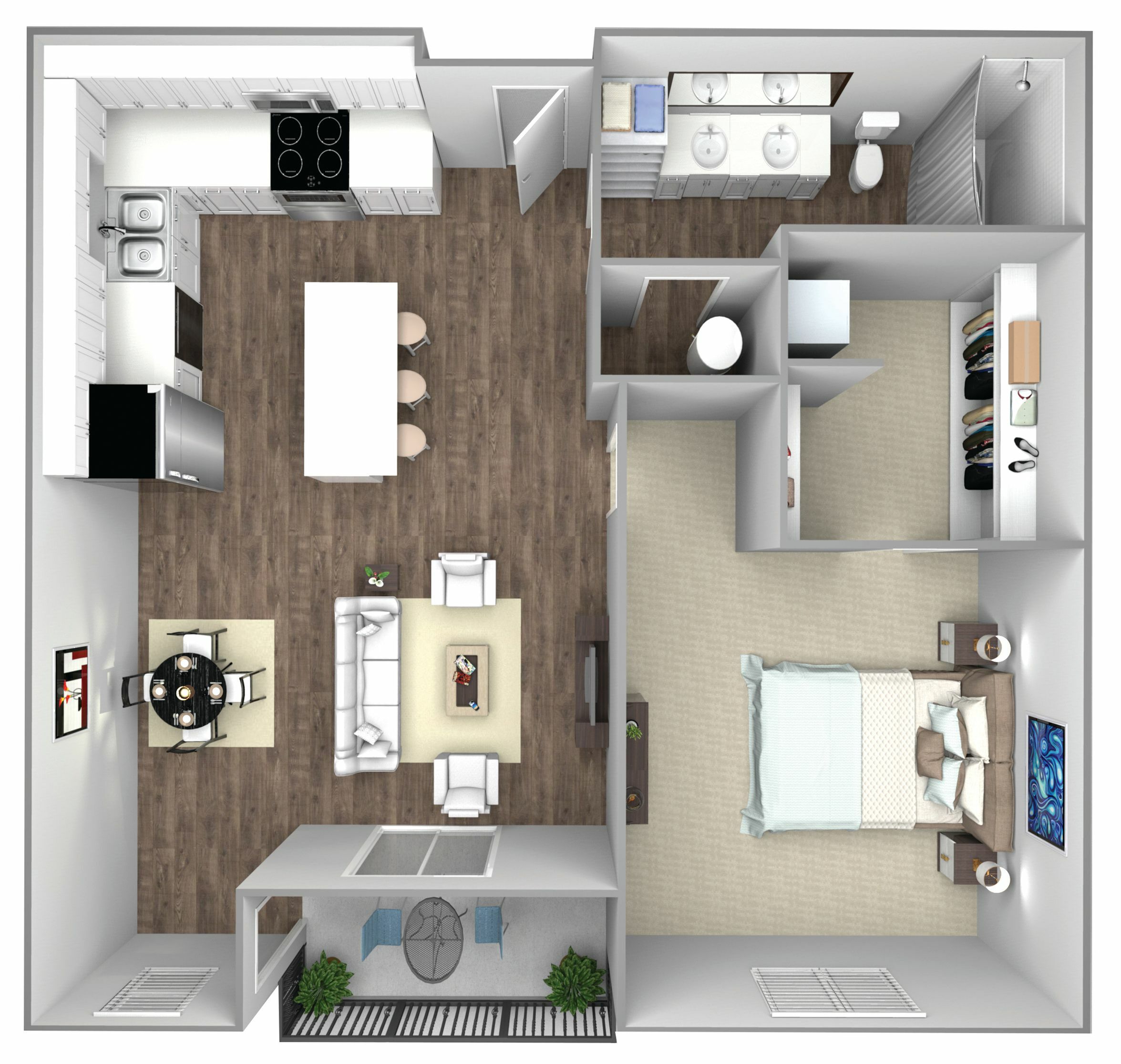 Studio - 2 Bed Apartments - Check Availability | Axis Apartments