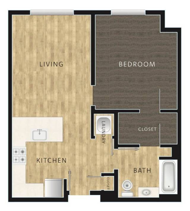 Studio - 2 Bed Apartments - Check Availability | Crescent