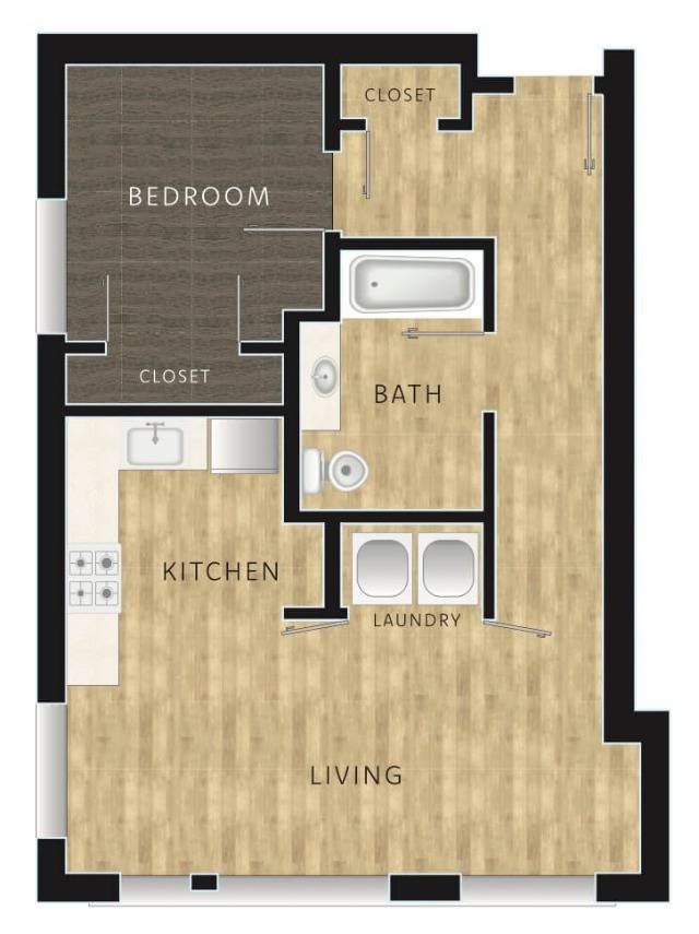 Studio - 2 Bed Apartments - Check Availability | Crescent