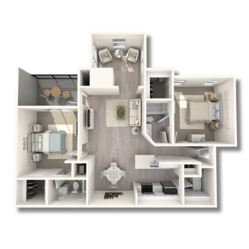 Spacious 1-3 Bedroom Floor Plans in Mount Pleasant, SC