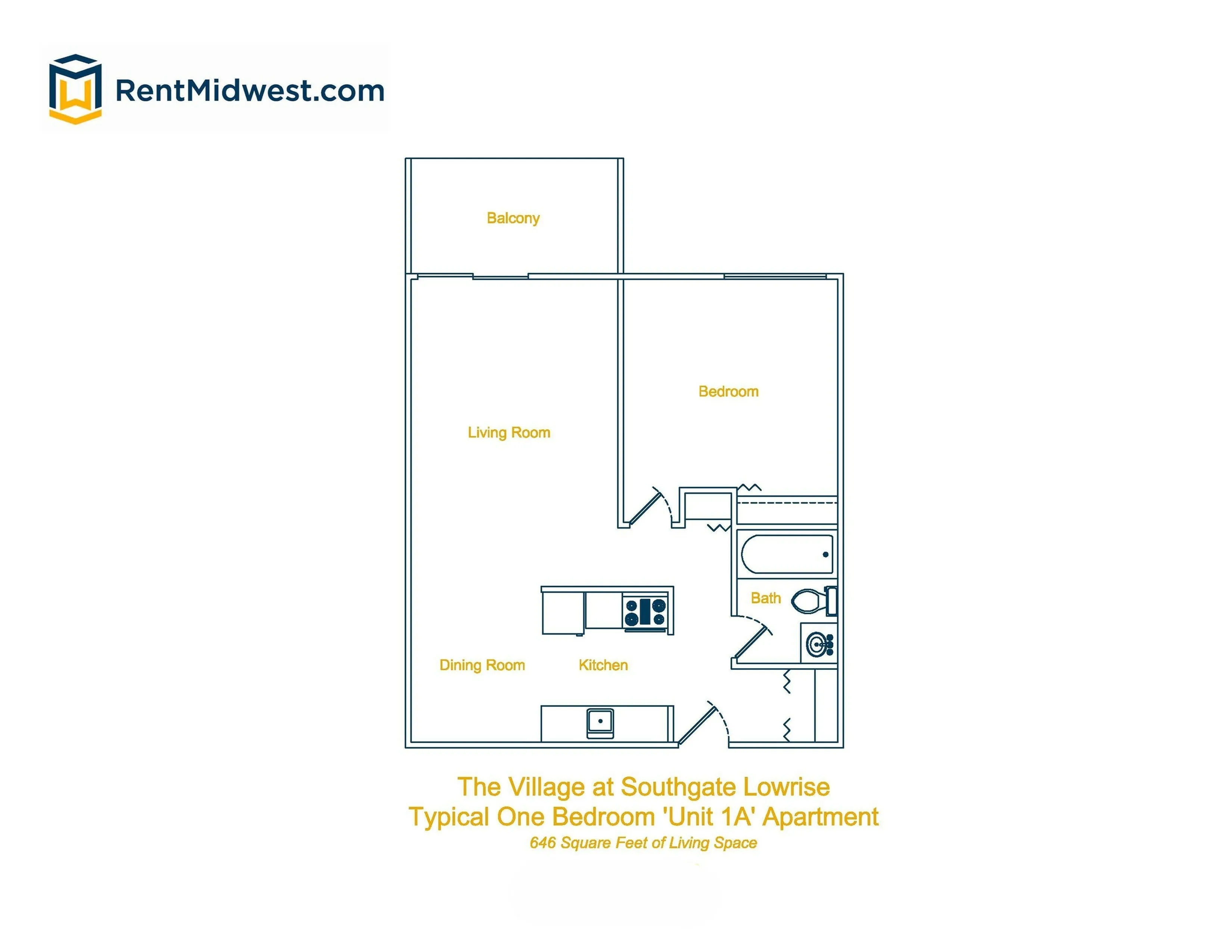 Studio - 3 Bed Apartments - Check Availability | The Village at Southgate
