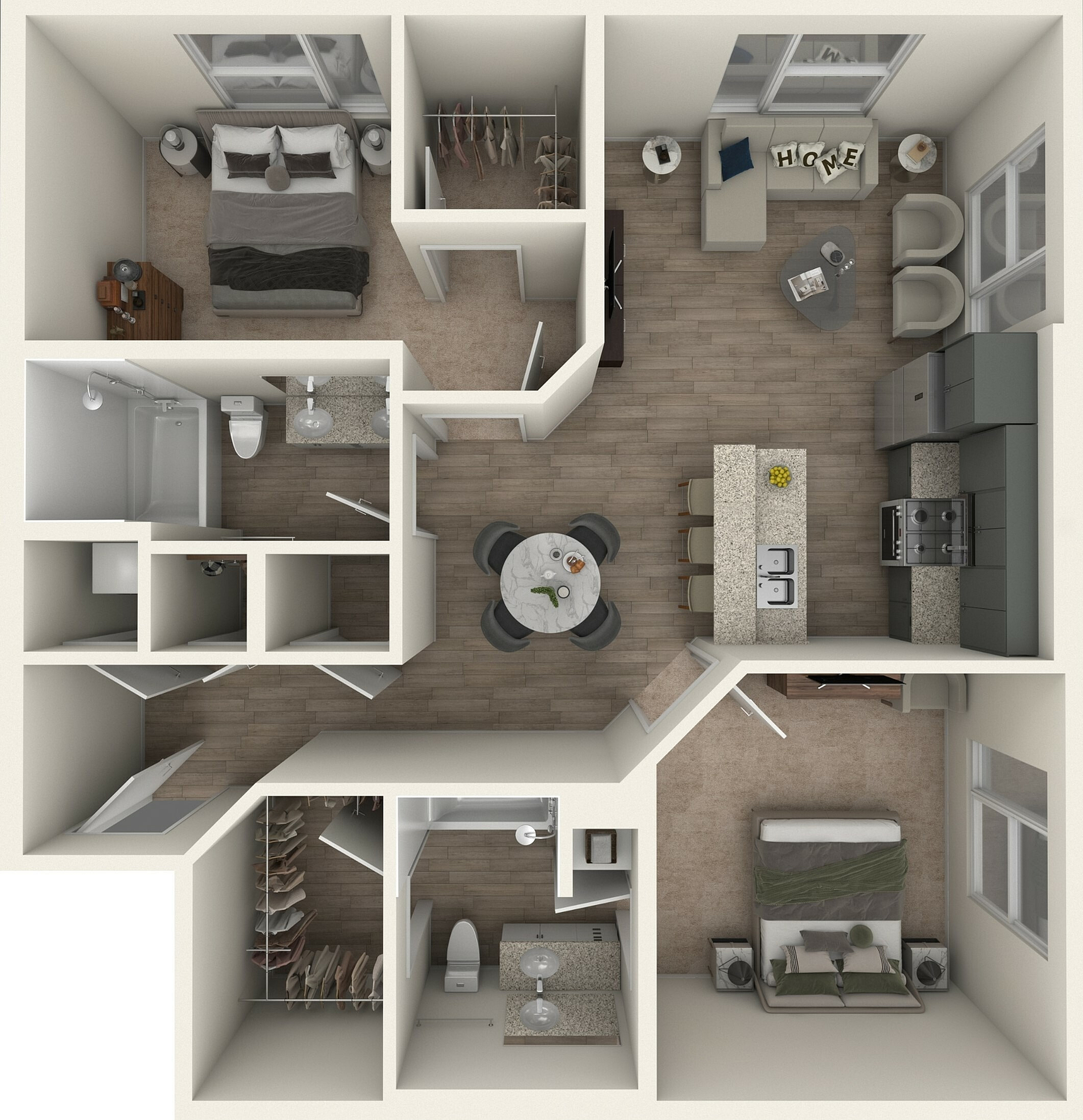 B4.B | 2 Bed Apartment | metropolitanvillage.com