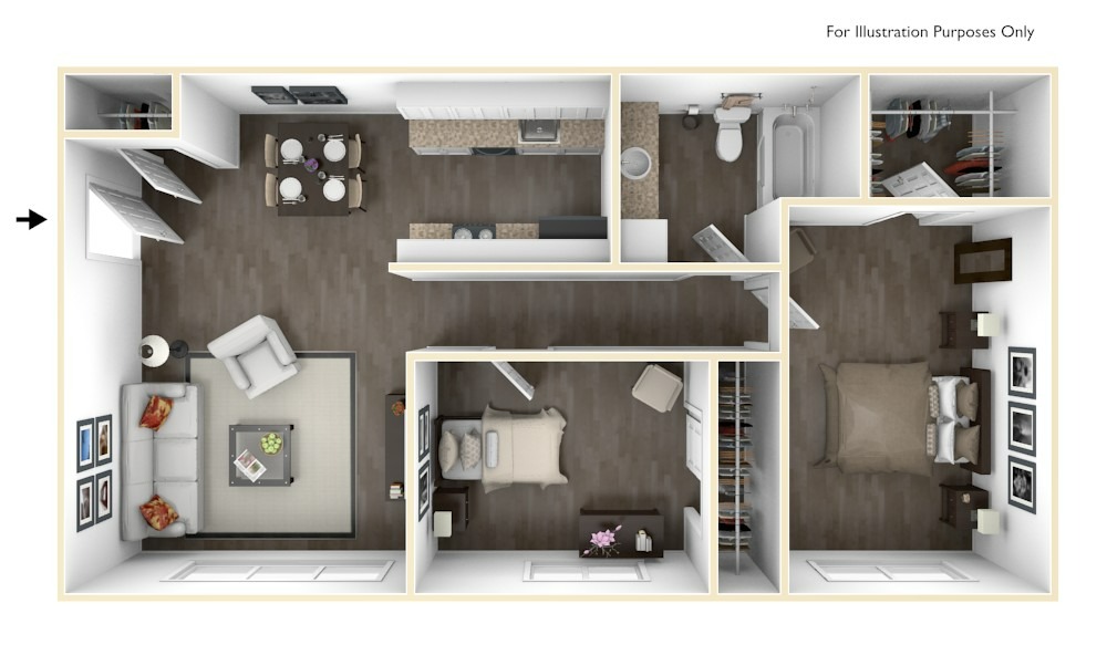 UPGRADED 2X1 | 2 Bed Apartment | College Gardens