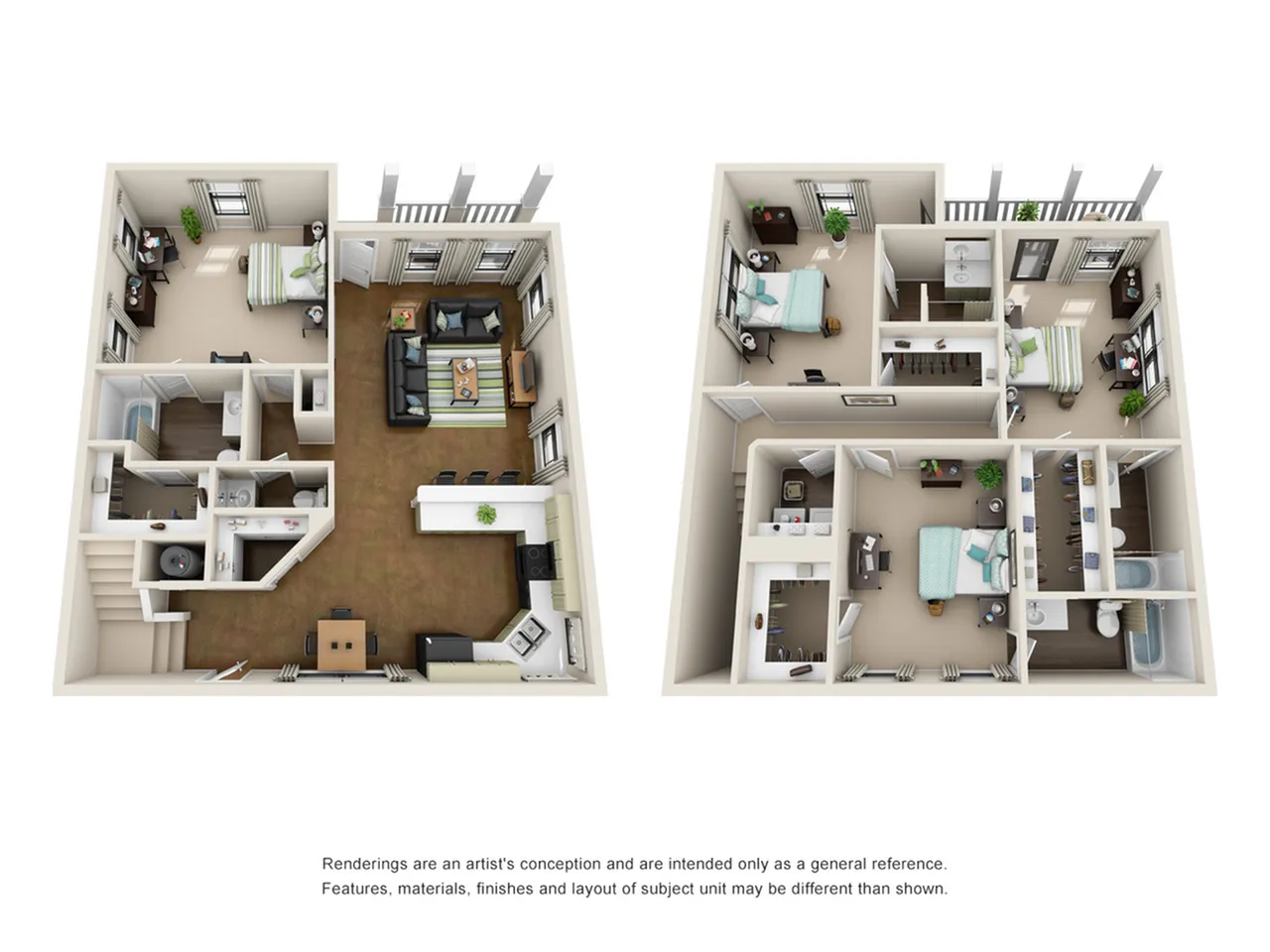 4BR/4.5BA - Furnished | 4 Bed Apartment | The Villas at Riverbend