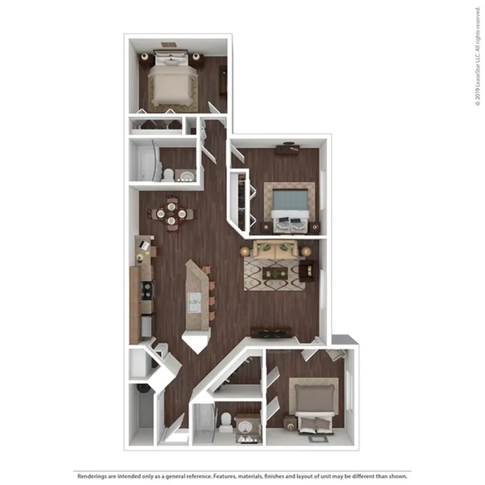 View Floor Plans Options at Matthew Ridge Apartments in Houston