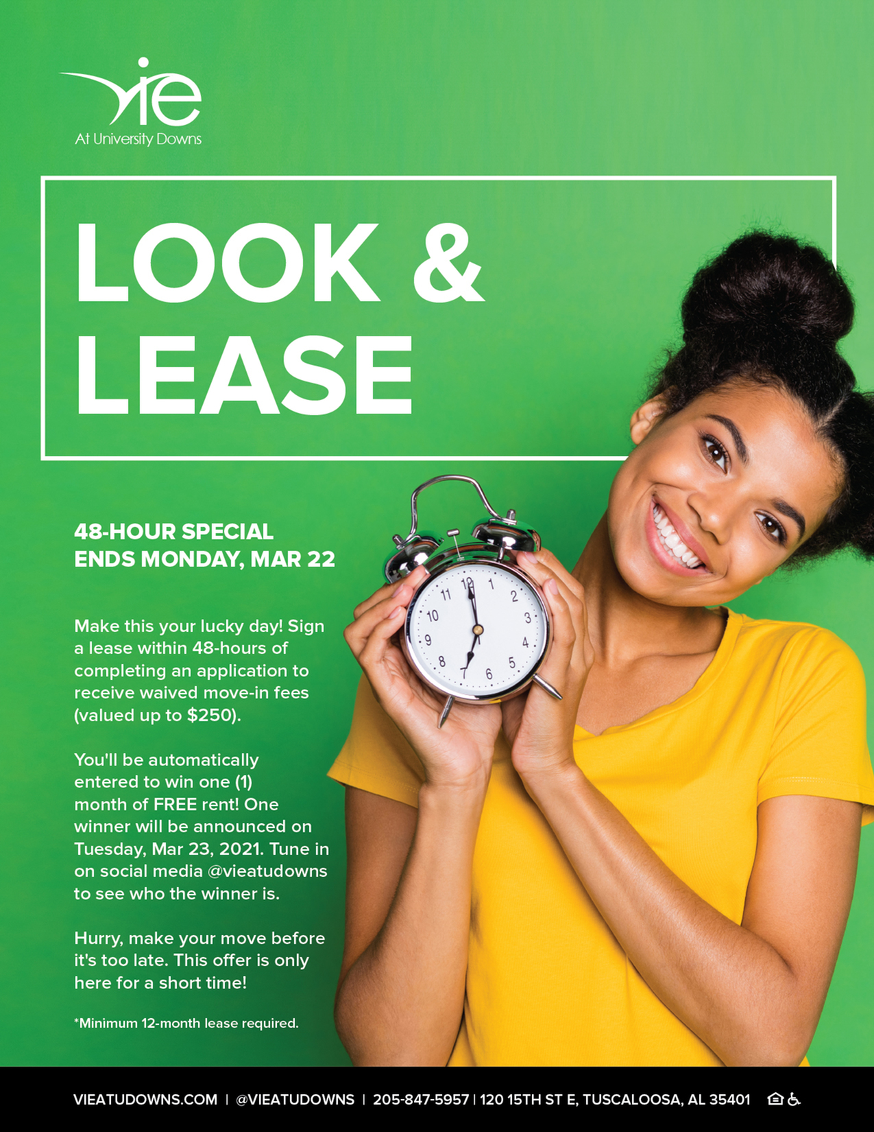 NOW LEASING! 48-HOUR LOOK & LEASE SPECIAL