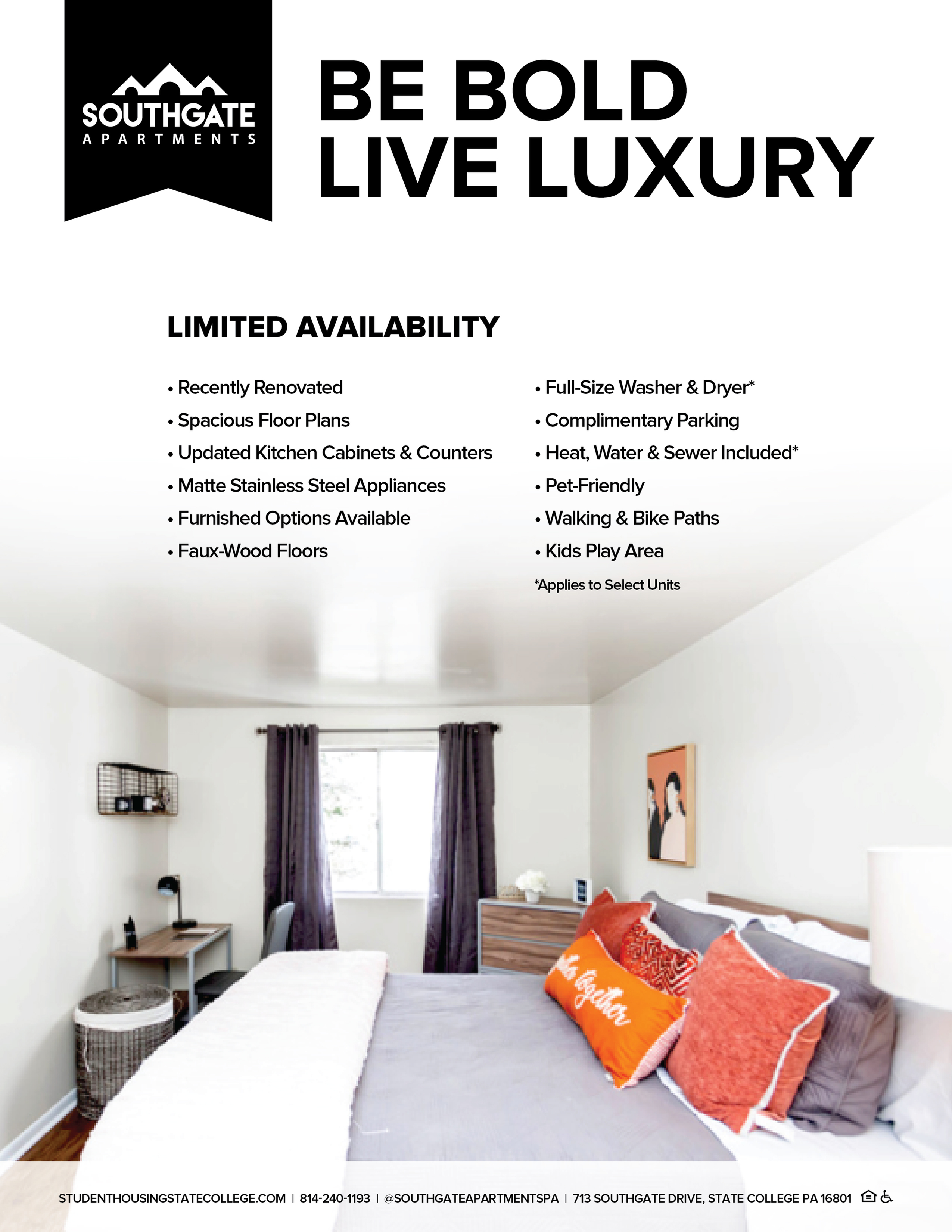 Now Leasing for Fall 2021