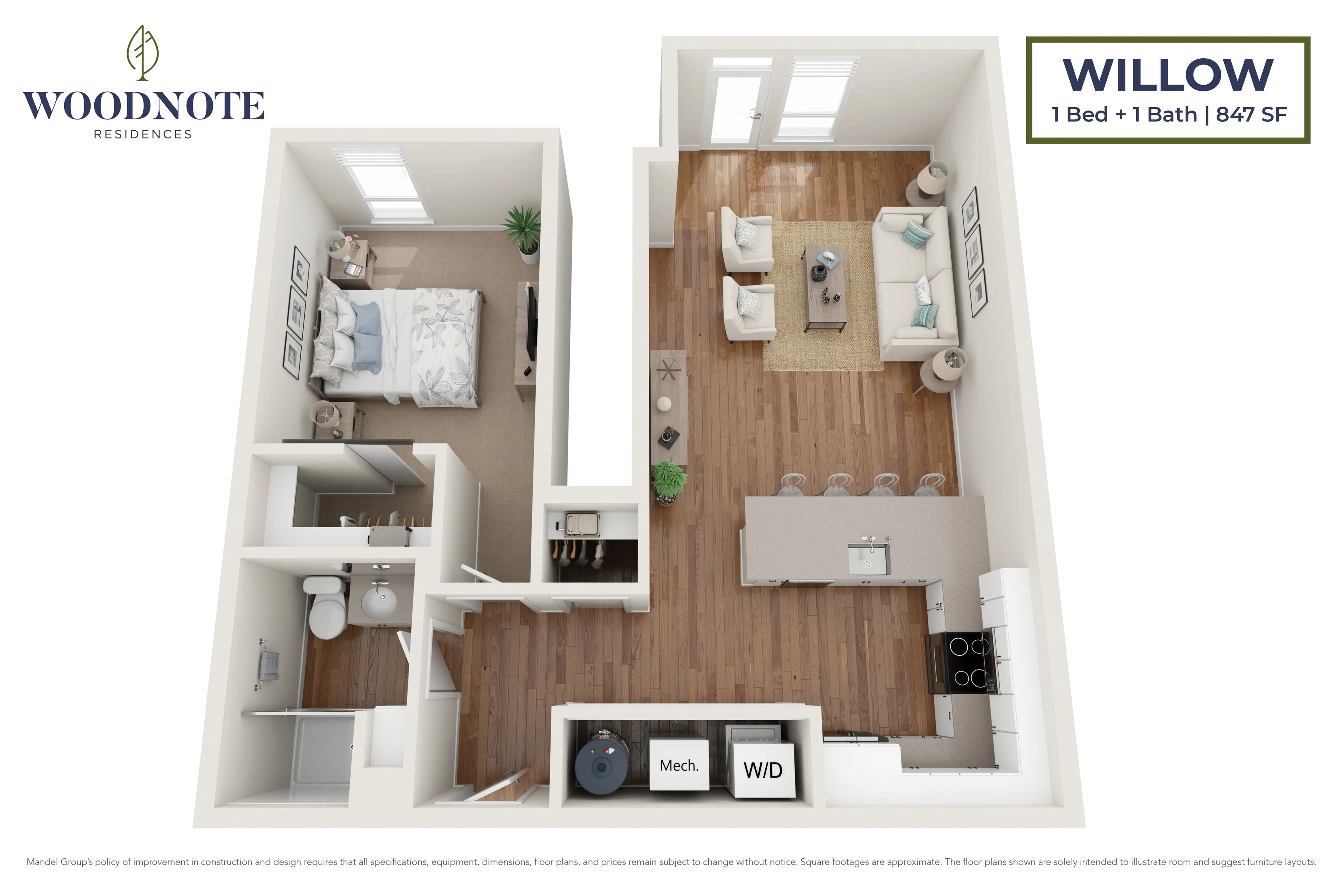 1 - 3 Bed Apartments - Check Availability | Woodnote Residences