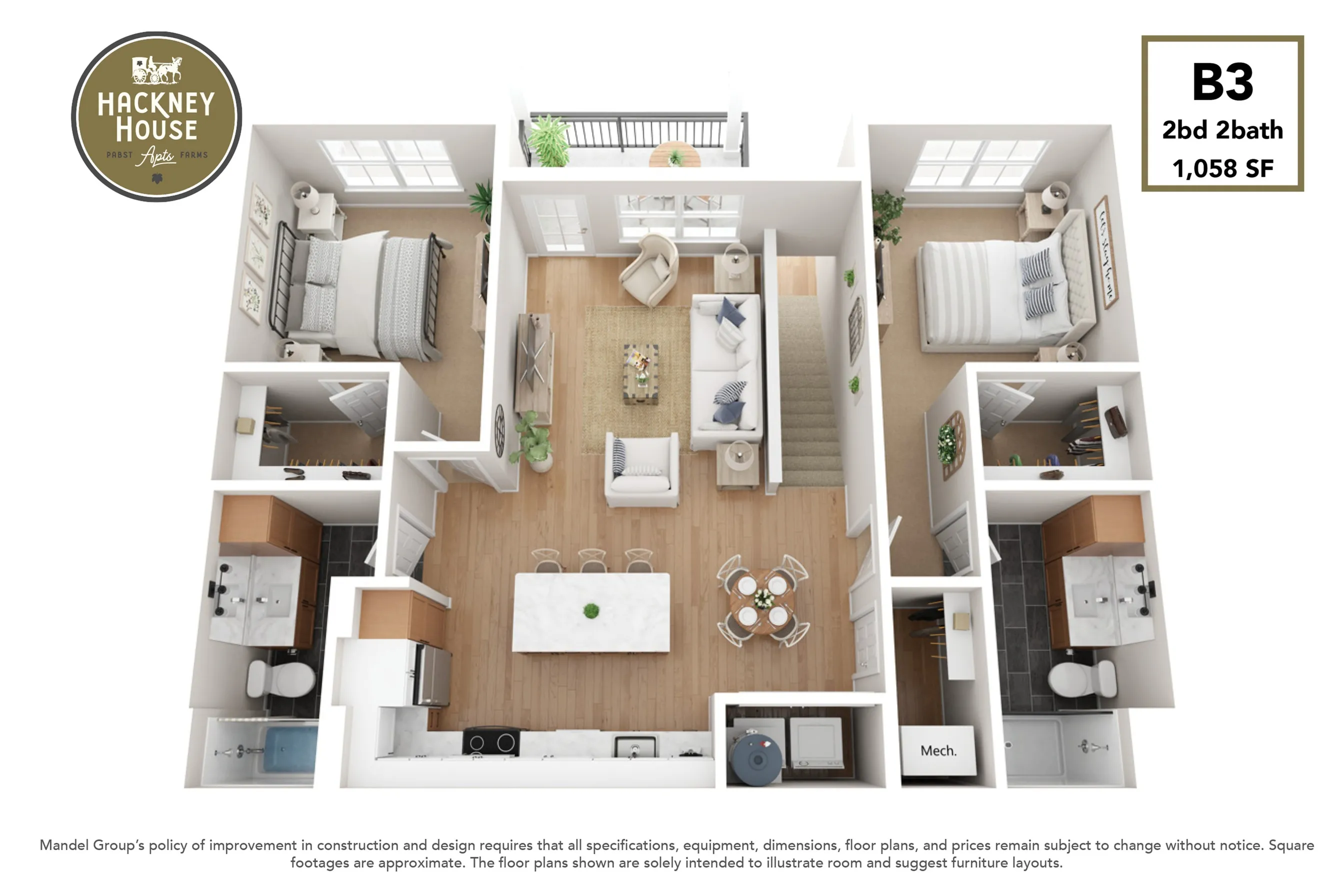 1 - 3 Bed Apartments - Check Availability | Hackney House Apartments