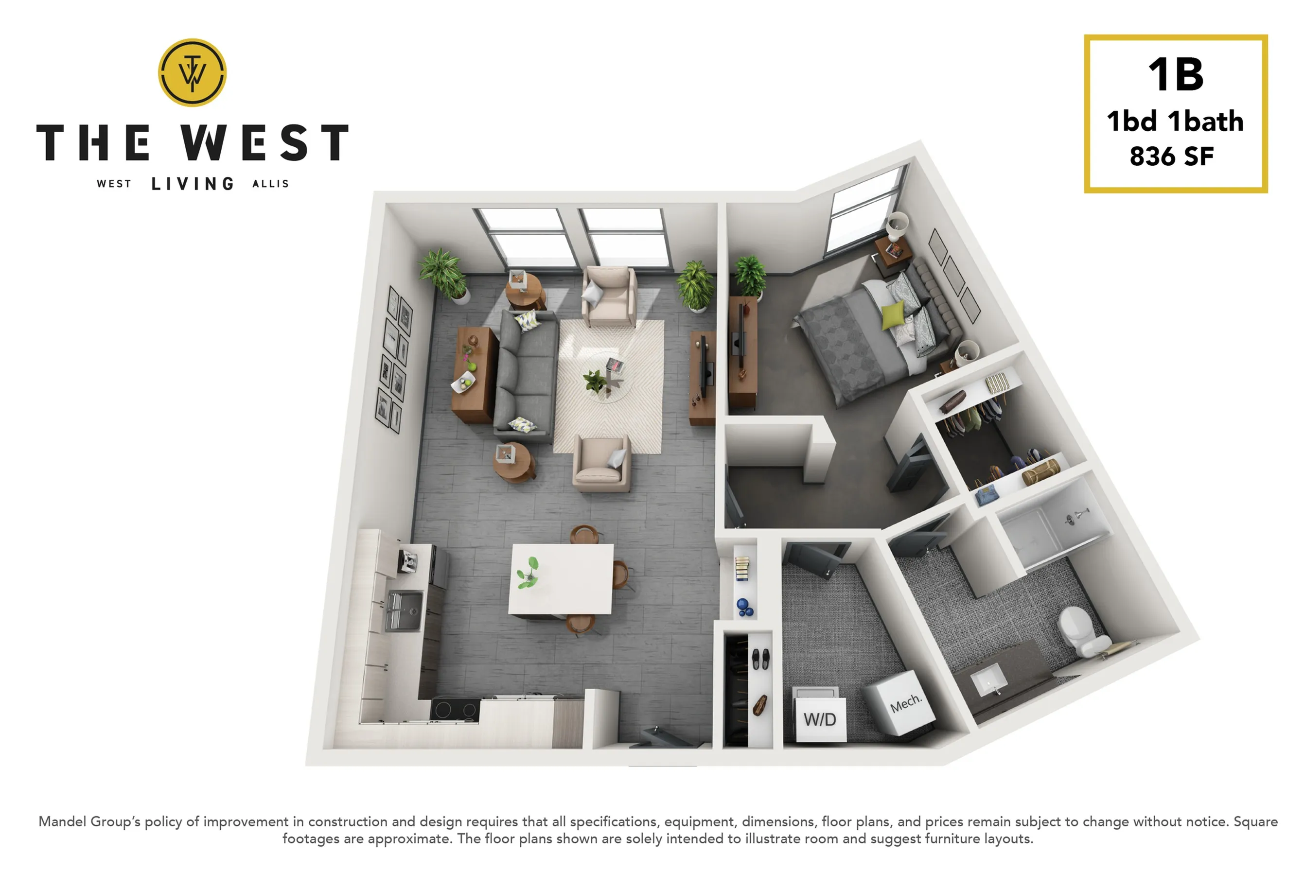 Studio - 3 Bed Apartments - Check Availability | The West Living