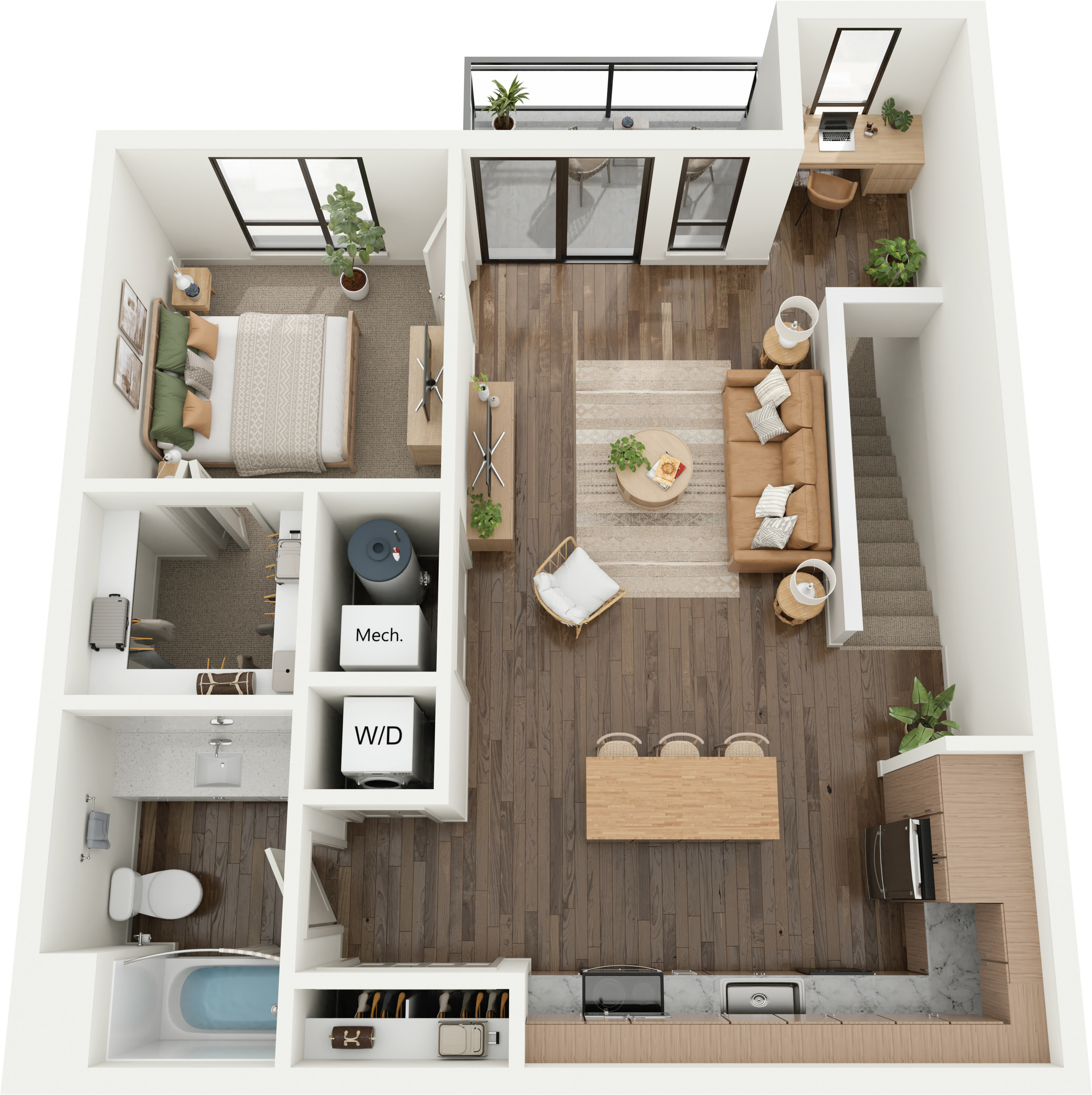 1 - 3 Bed Apartments - Check Availability | Norden Range Apartments