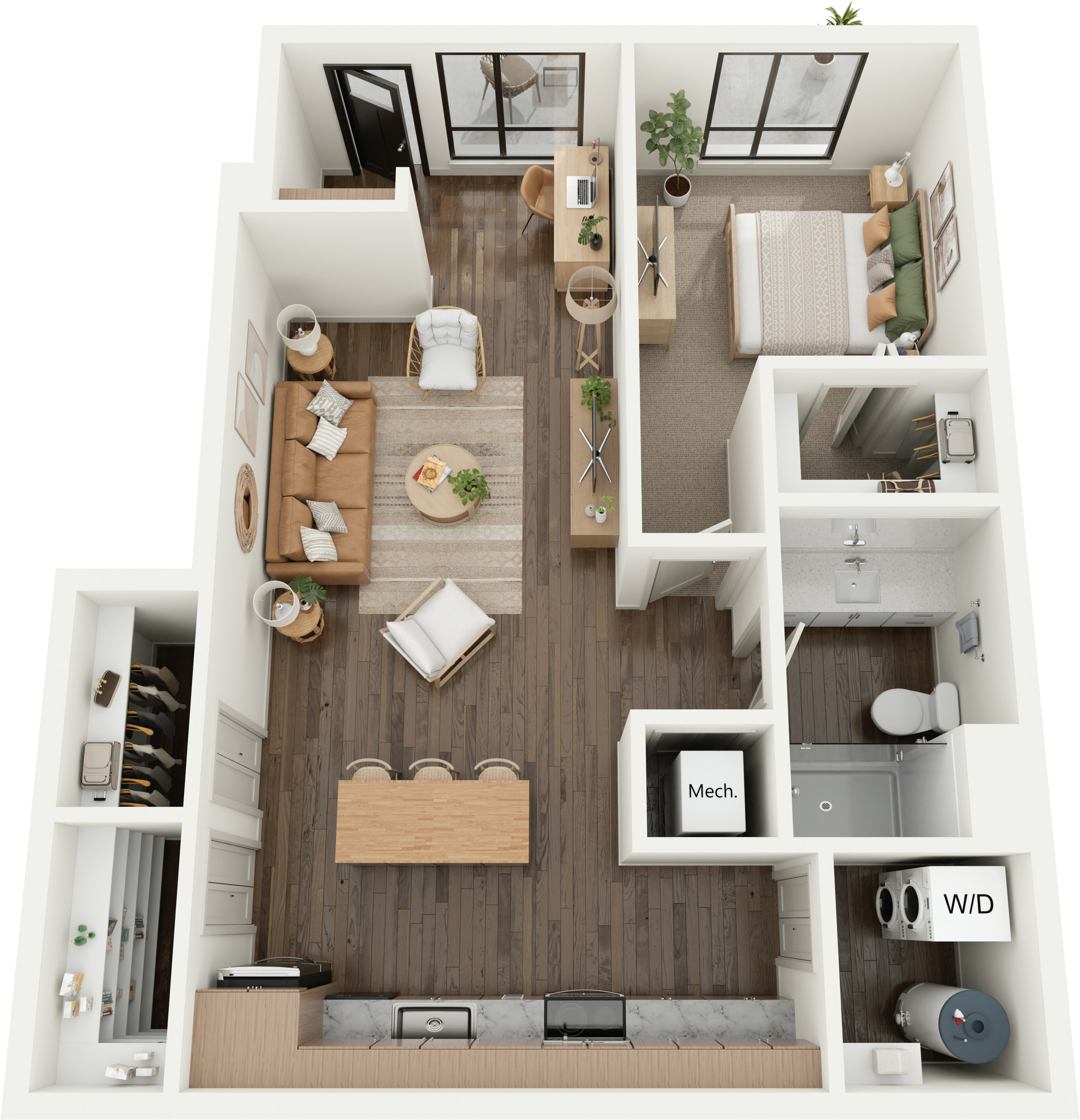 1 - 3 Bed Apartments - Check Availability | Norden Range Apartments