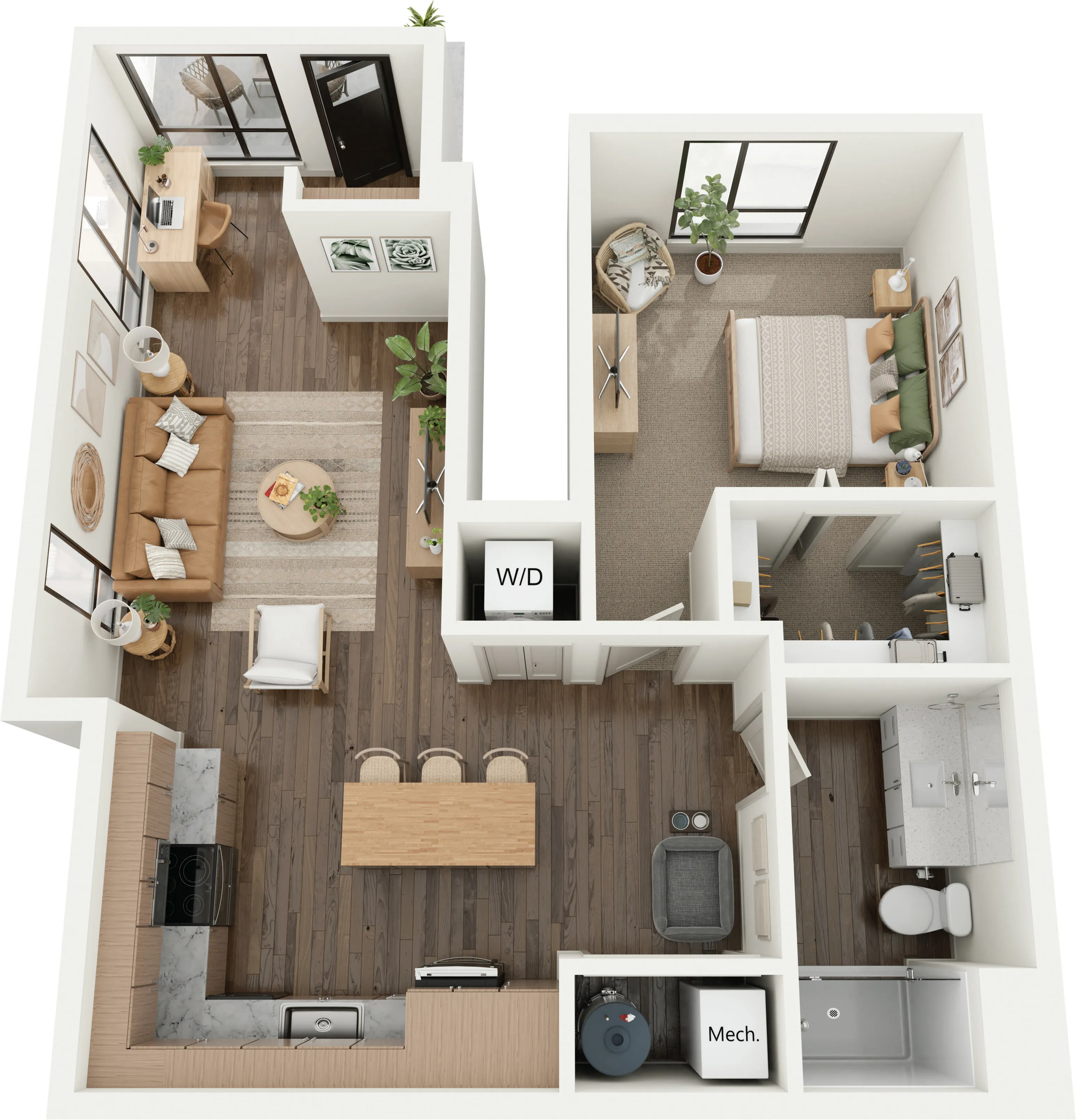 1 - 3 Bed Apartments - Check Availability | Norden Range Apartments