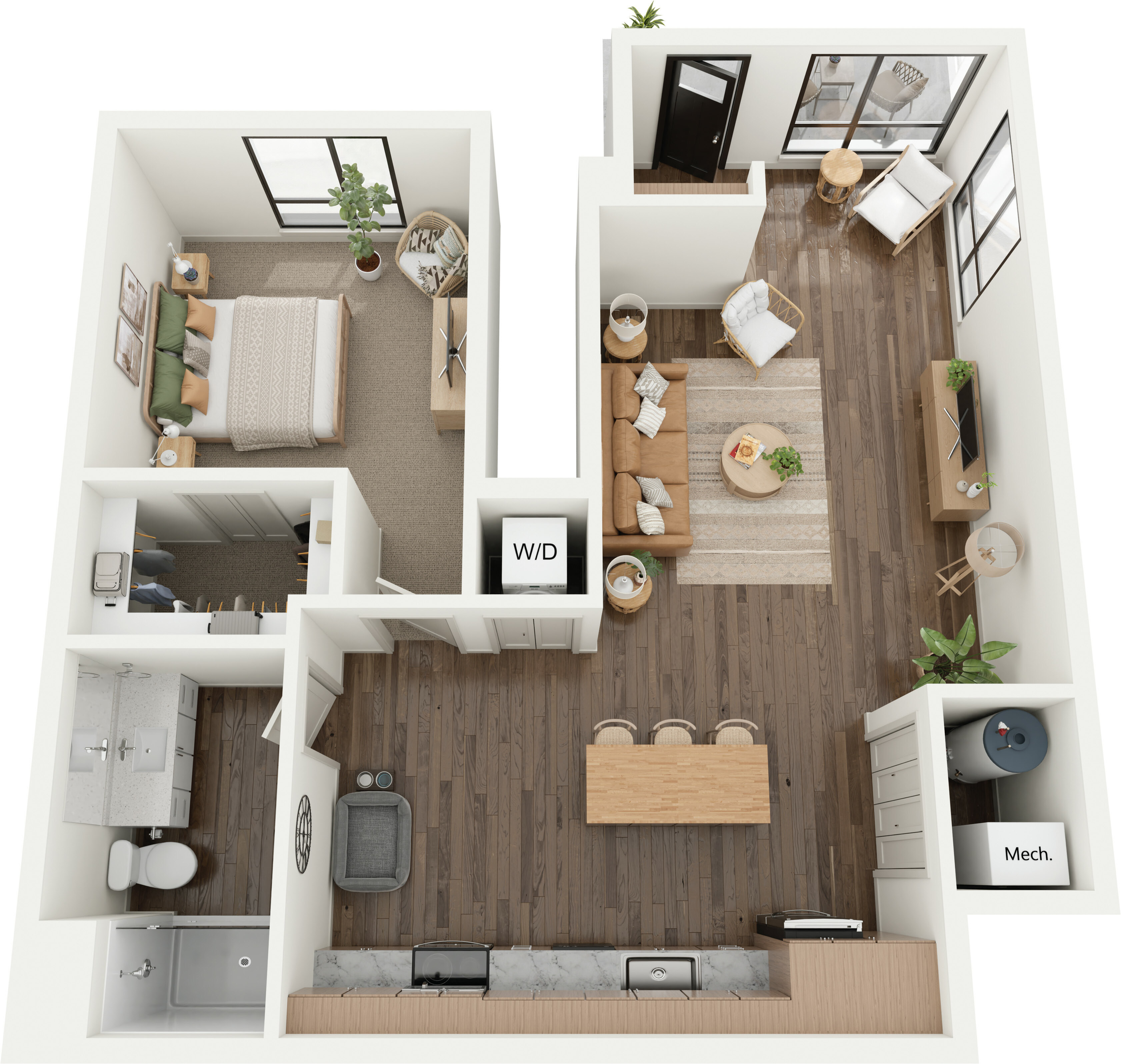 1 - 3 Bed Apartments - Check Availability | Norden Range Apartments