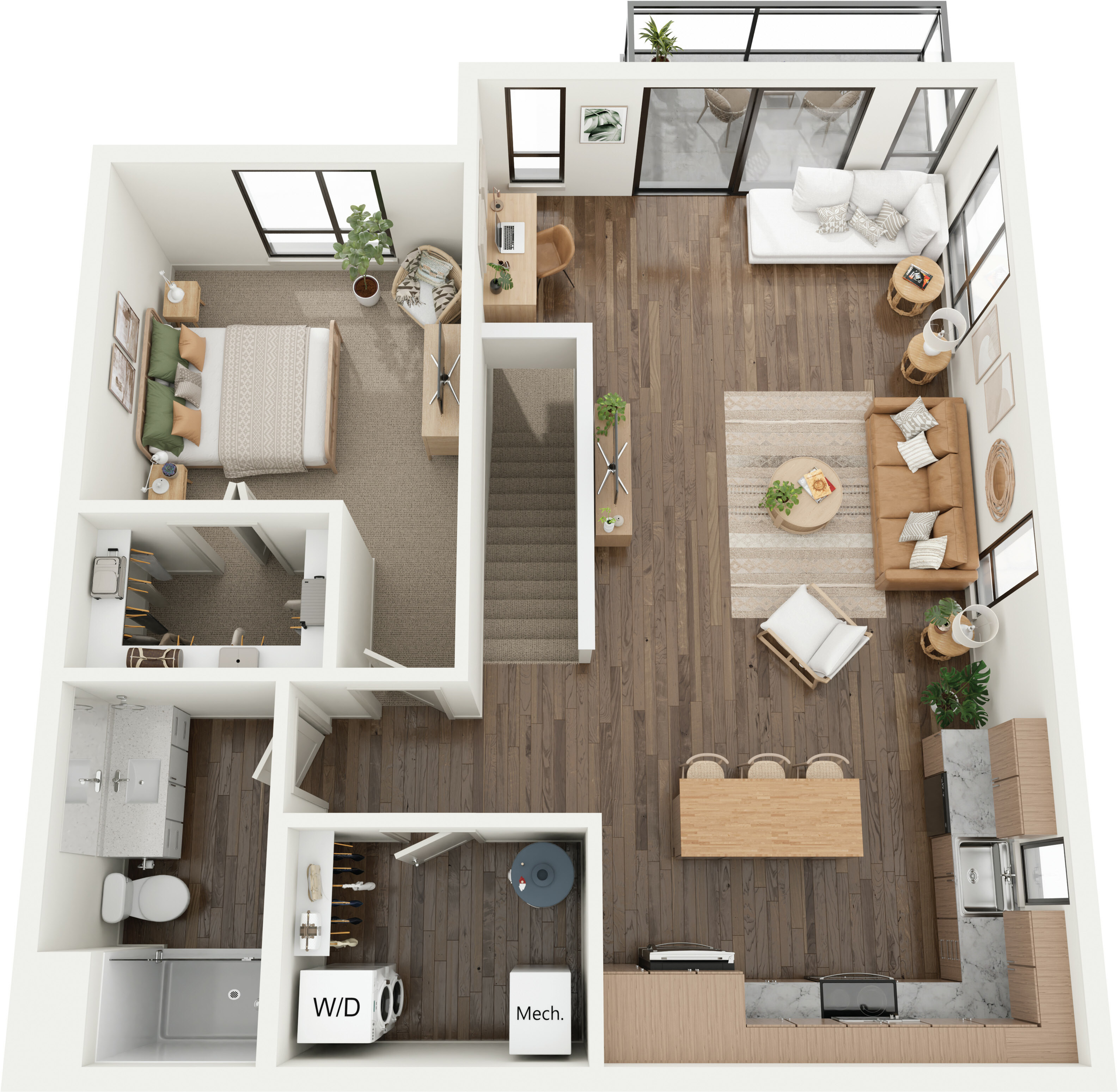 1 - 3 Bed Apartments - Check Availability | Norden Range Apartments