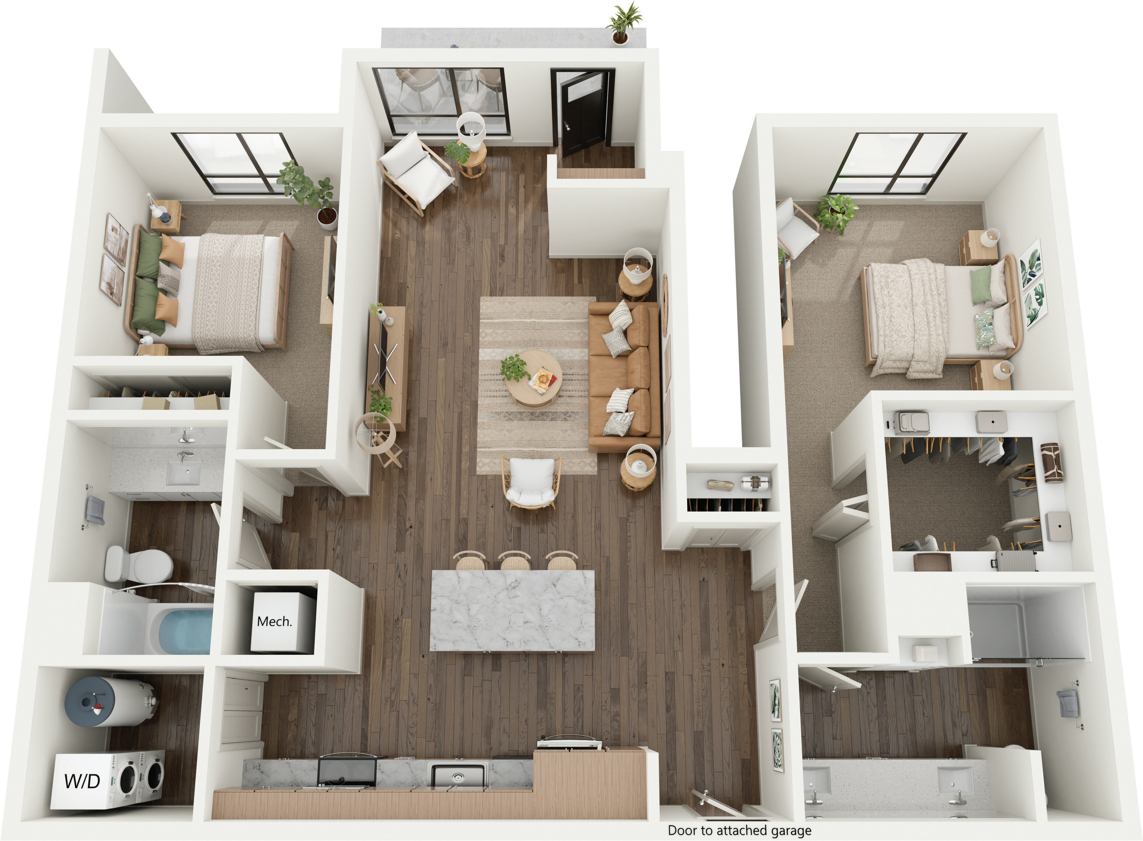 1 - 3 Bed Apartments - Check Availability | Norden Range Apartments