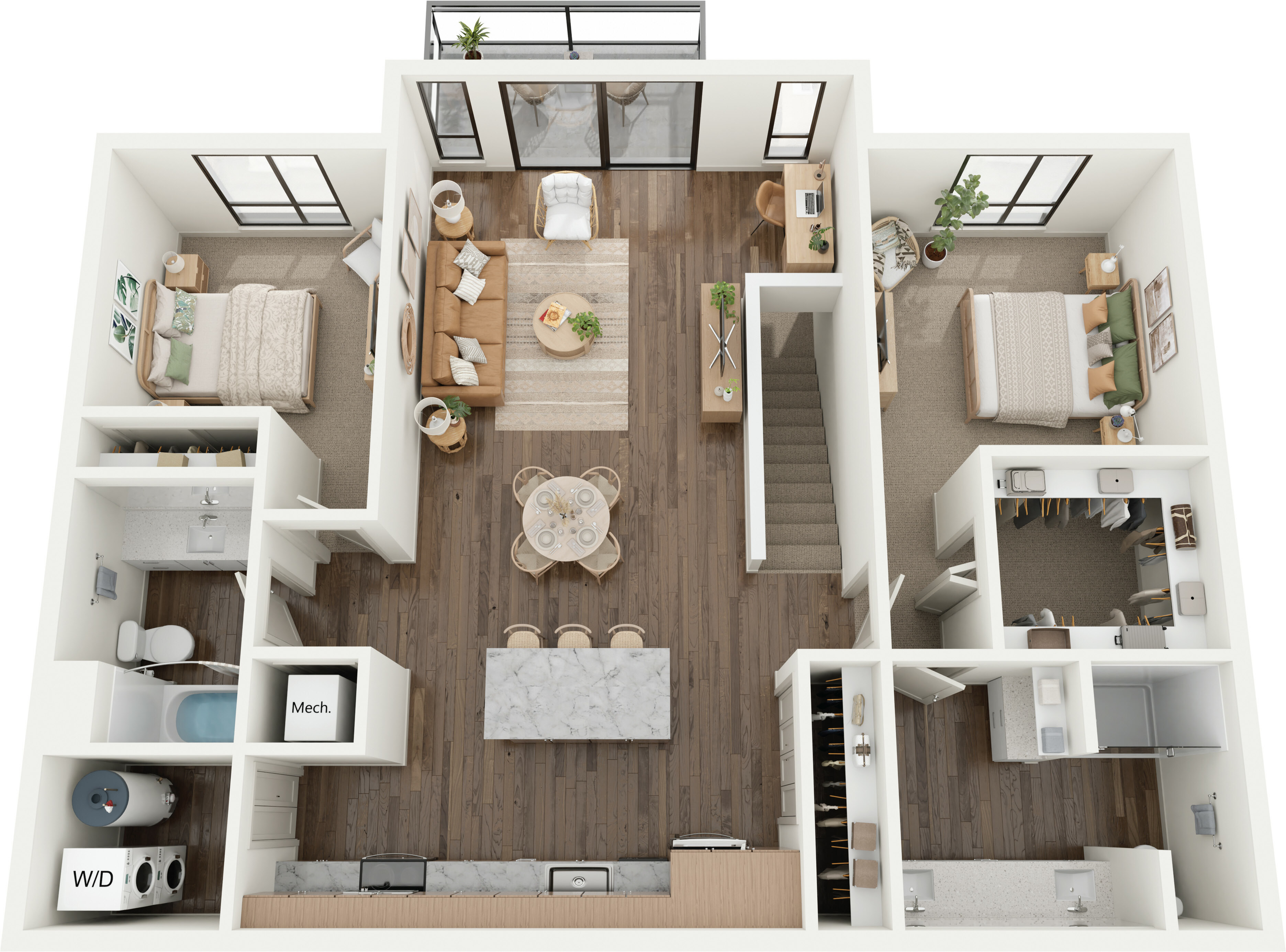 1 - 3 Bed Apartments - Check Availability | Norden Range Apartments