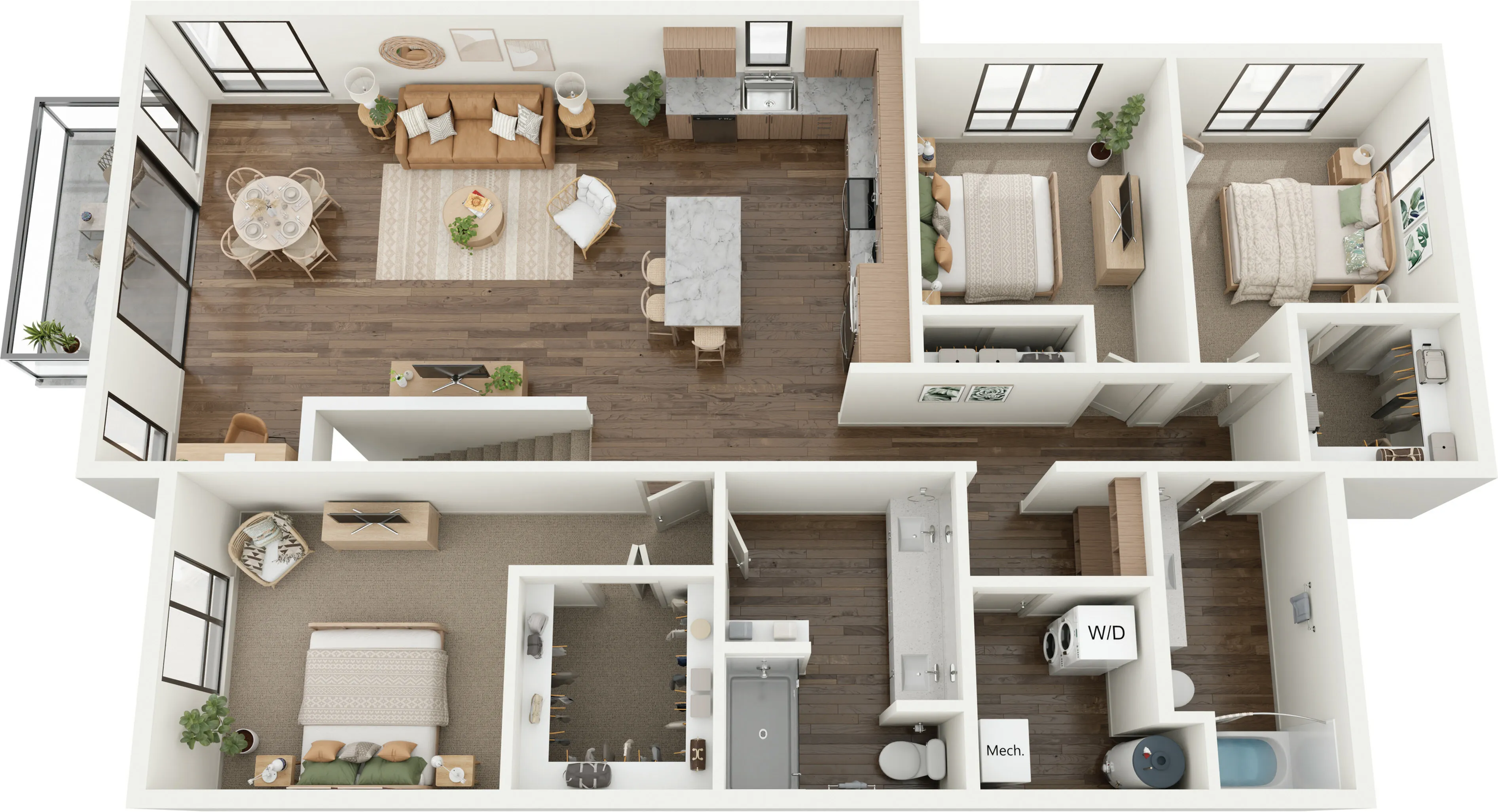 1 - 3 Bed Apartments - Check Availability | Norden Range Apartments
