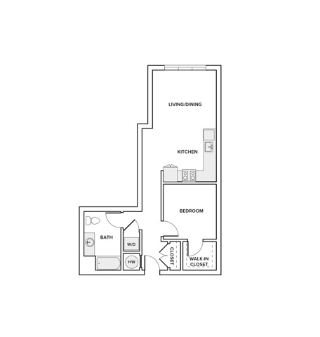 A20 | 1 Bed Apartment | Modera Woodbridge