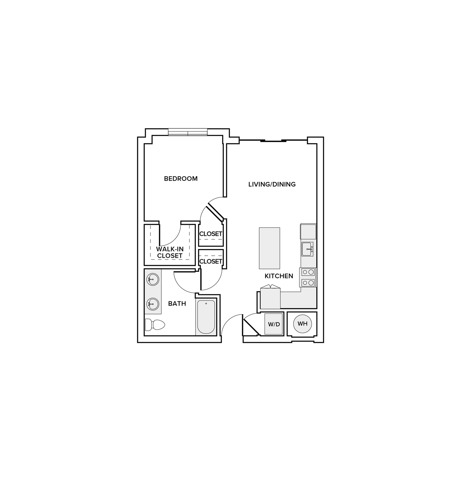 A01 | 1 Bed Apartment | Modera Woodbridge