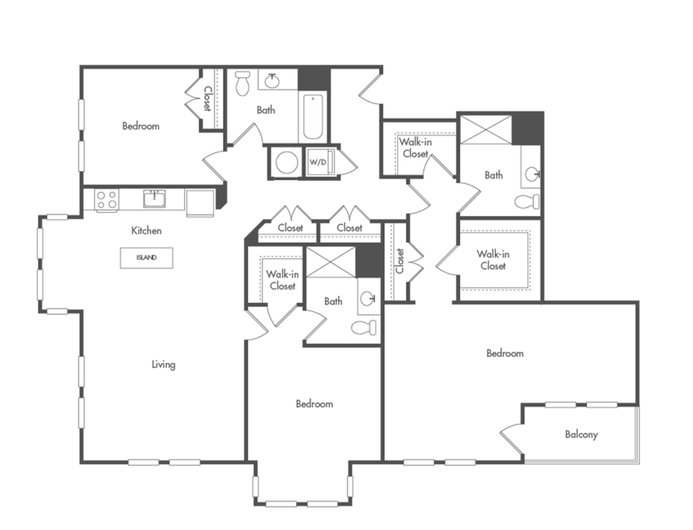 C03 | 3 Bed Apartment | Modera 55