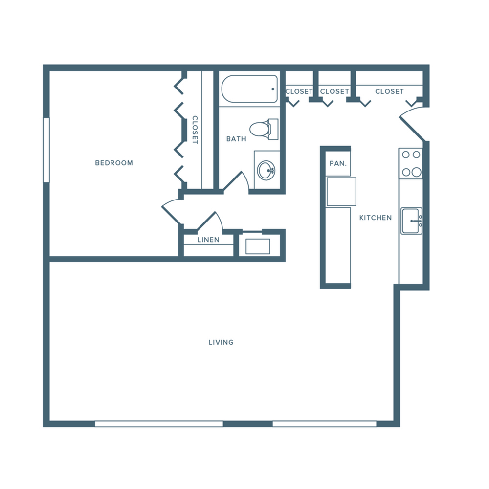 A1 Renovated | 1 Bed Apartment | Alister Arlington Ridge