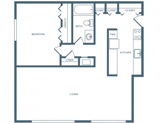 A1 | 1 Bed Apartment | Alister Arlington Ridge