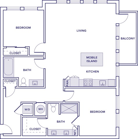 Floor Plans | Modera Art Park Denver RiNo Apartments
