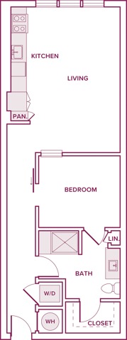 A17 | 1 Bed Apartment | Modera Waugh