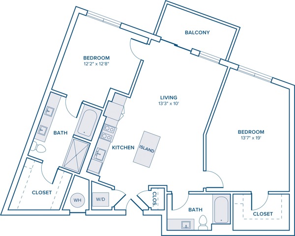 B16 | 2 Bed Apartment | Modera Riverview