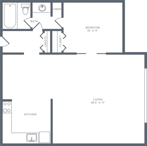 S2 Renovated | Studio | Alister Arlington Ridge