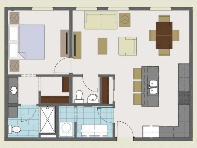 Choose Your Favorite Floor Plan at Fireproof Apartments