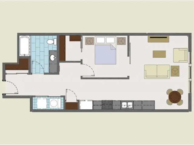 Choose Your Favorite Floor Plan at Fireproof Apartments