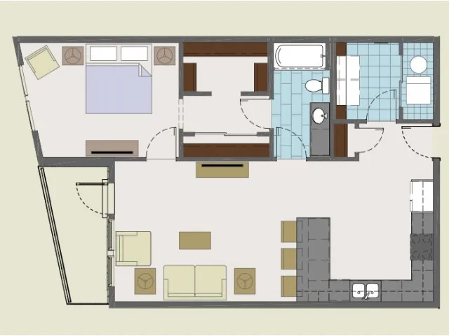 Choose Your Favorite Floor Plan at Fireproof Apartments