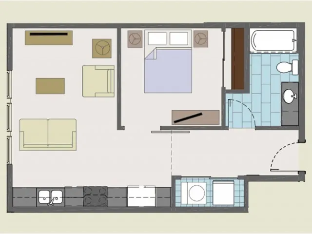Choose Your Favorite Floor Plan at Fireproof Apartments