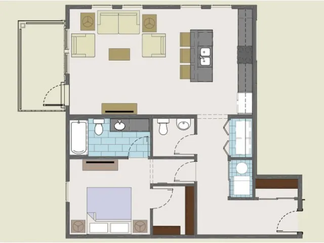 Choose Your Favorite Floor Plan at Fireproof Apartments