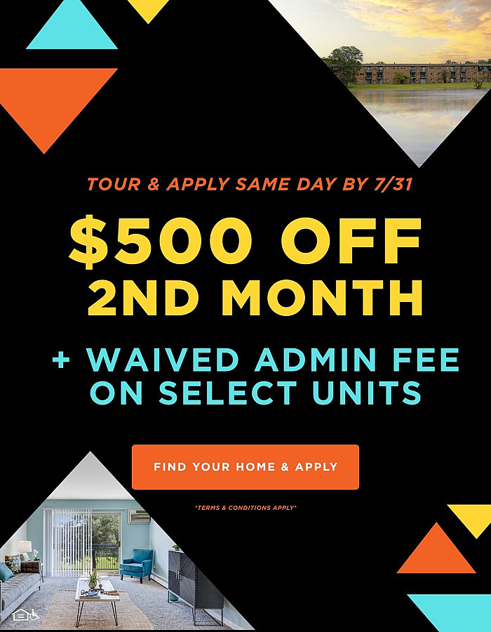 View Sunset Lake Apartments in Justice, IL | Official Site