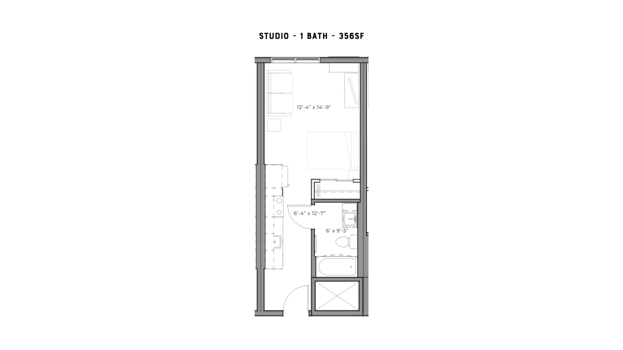 Floor Plans for Studio, 1-, & 2-Bed Minneapolis Apartments