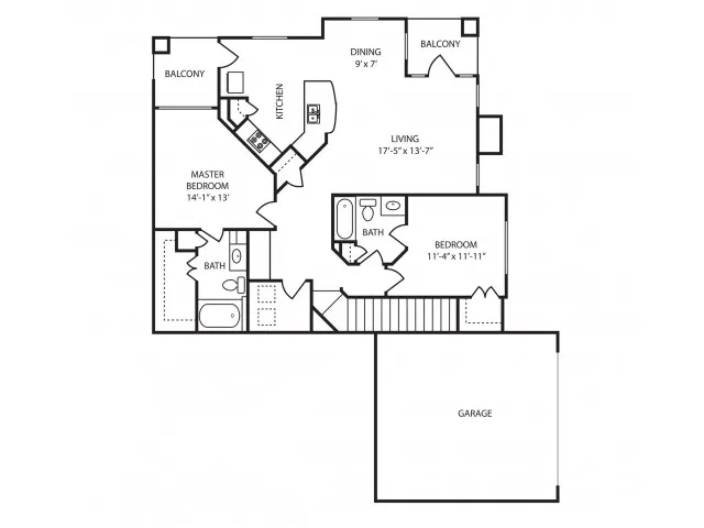 1 - 3 Bed Apartments - Check Availability | The Reserve at Sandstone ...