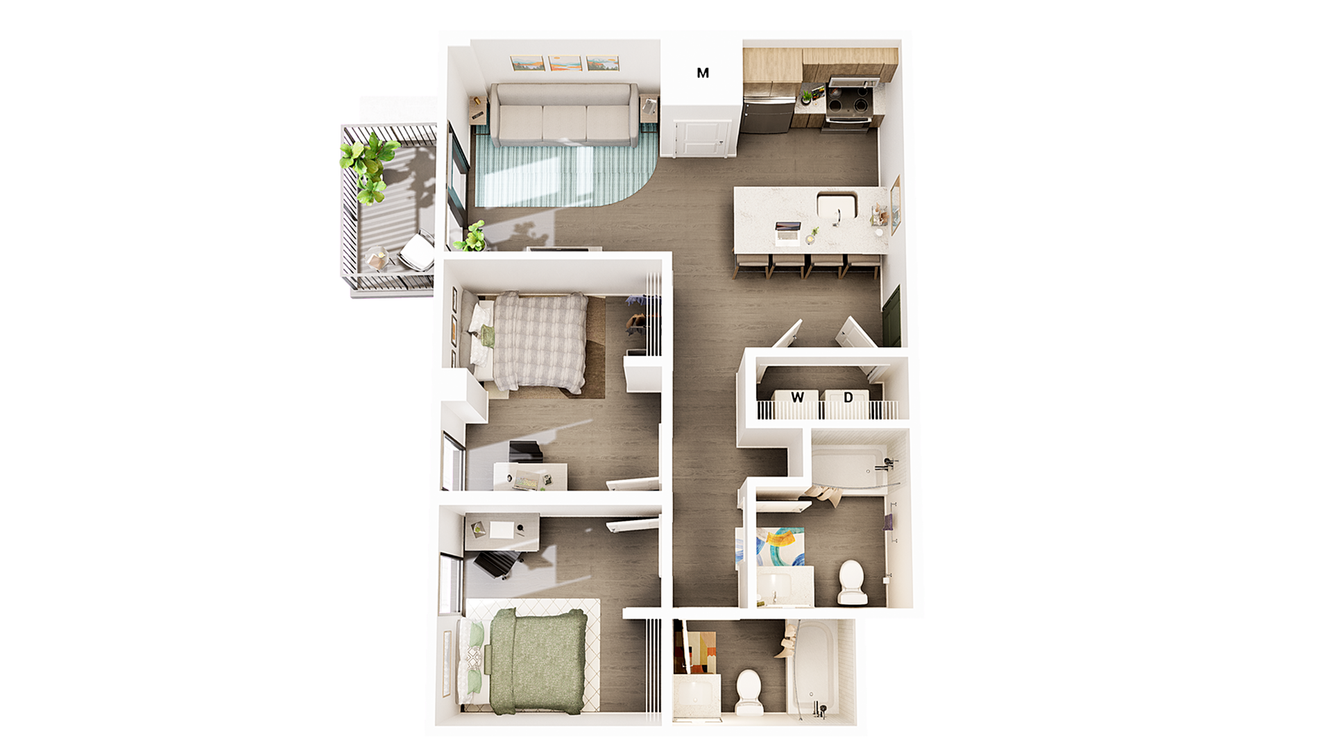 Studio, 2, & 4 Bedroom Austin Apartments | Union San Antonio