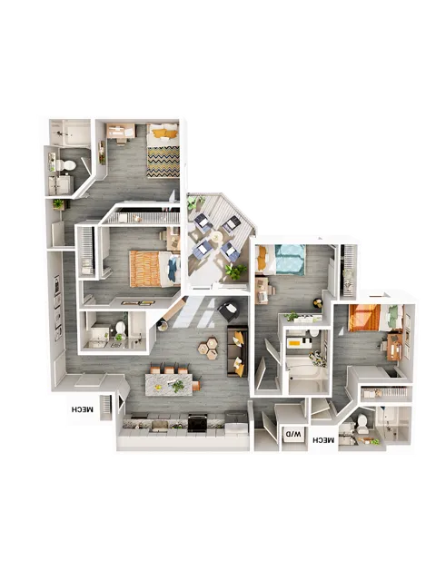 The Accolade Collegiate Village East Apartment Rentals