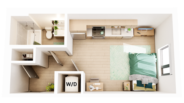 Studio, 1, 2, 3 & 4 Bedroom Apartments | The Accolade