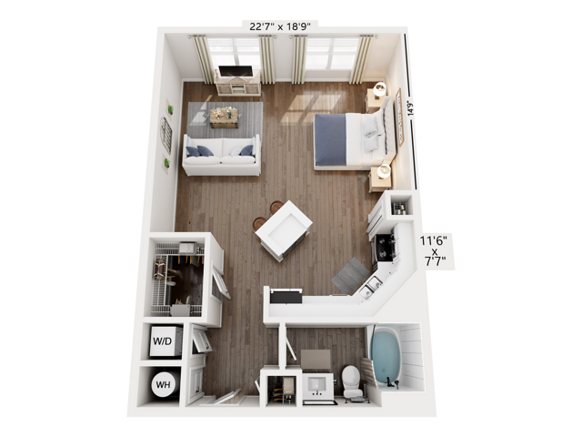 Studio, 1, 2, & 3 Bedroom Atlanta Apartments | Avana on Main