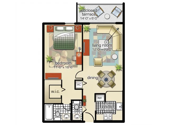 1 - 3 Bed Apartments - Check Availability | 2500 Inverrary Club Apartments