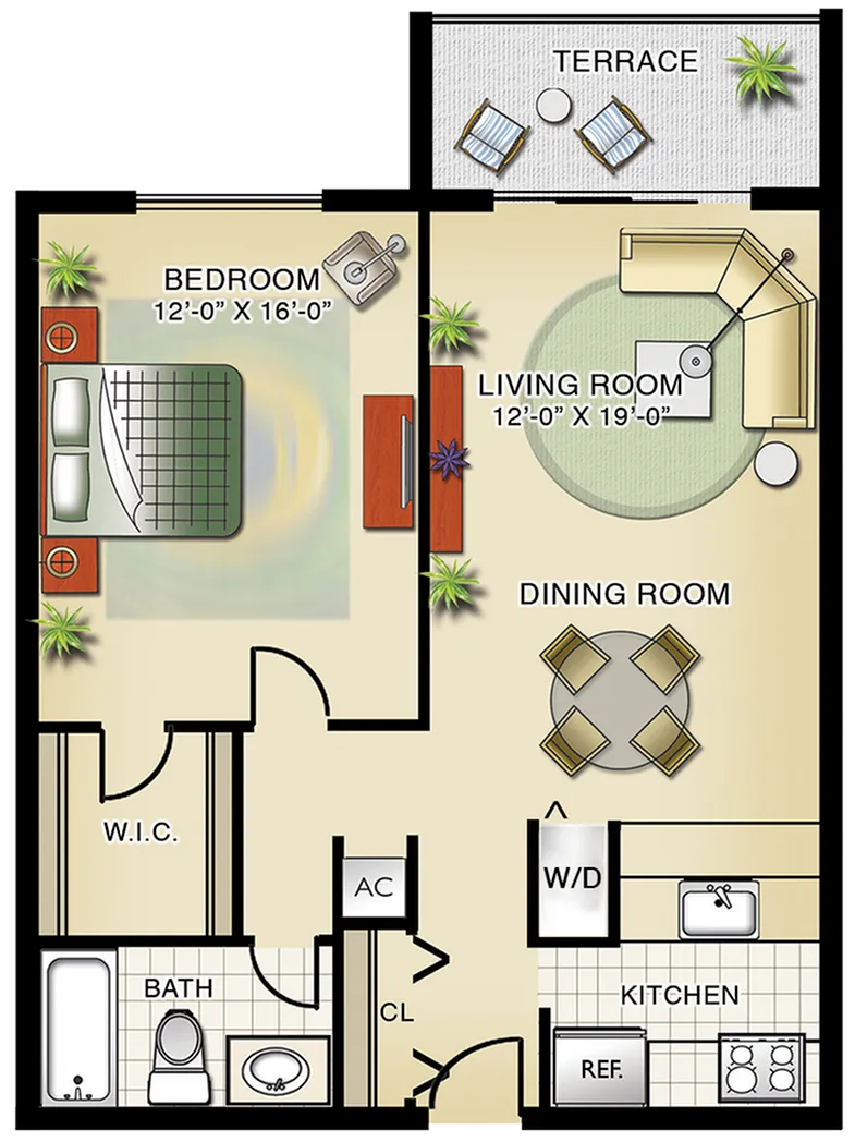 1 - 2 Bed Apartments - Check Availability | Inverrary 441 Apartments