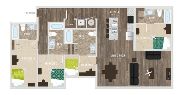 Offers & Floorplans | Yugo Cincinnati Deacon in Cincinnati, OH ...