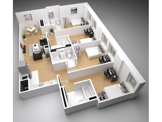 The Printing House Apartment Rentals